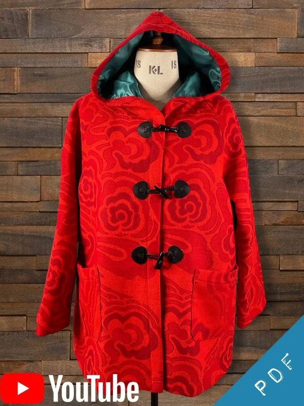 Firle Coat PDF Sewing Pattern - Lined or Unlined - Size 8-30 — Sussex ...