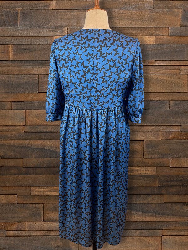 Plumpton Dress Sewing Pattern, Size 6-30, Square Neckline, Loose Fit ...