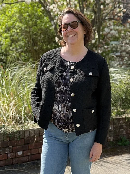 Selmeston Quilted Jacket Sewing Pattern (Unisex) — Sussex Seamstress ...