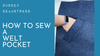 How To Sew 6 Types of Pockets - With Video Tutorials — Sussex ...