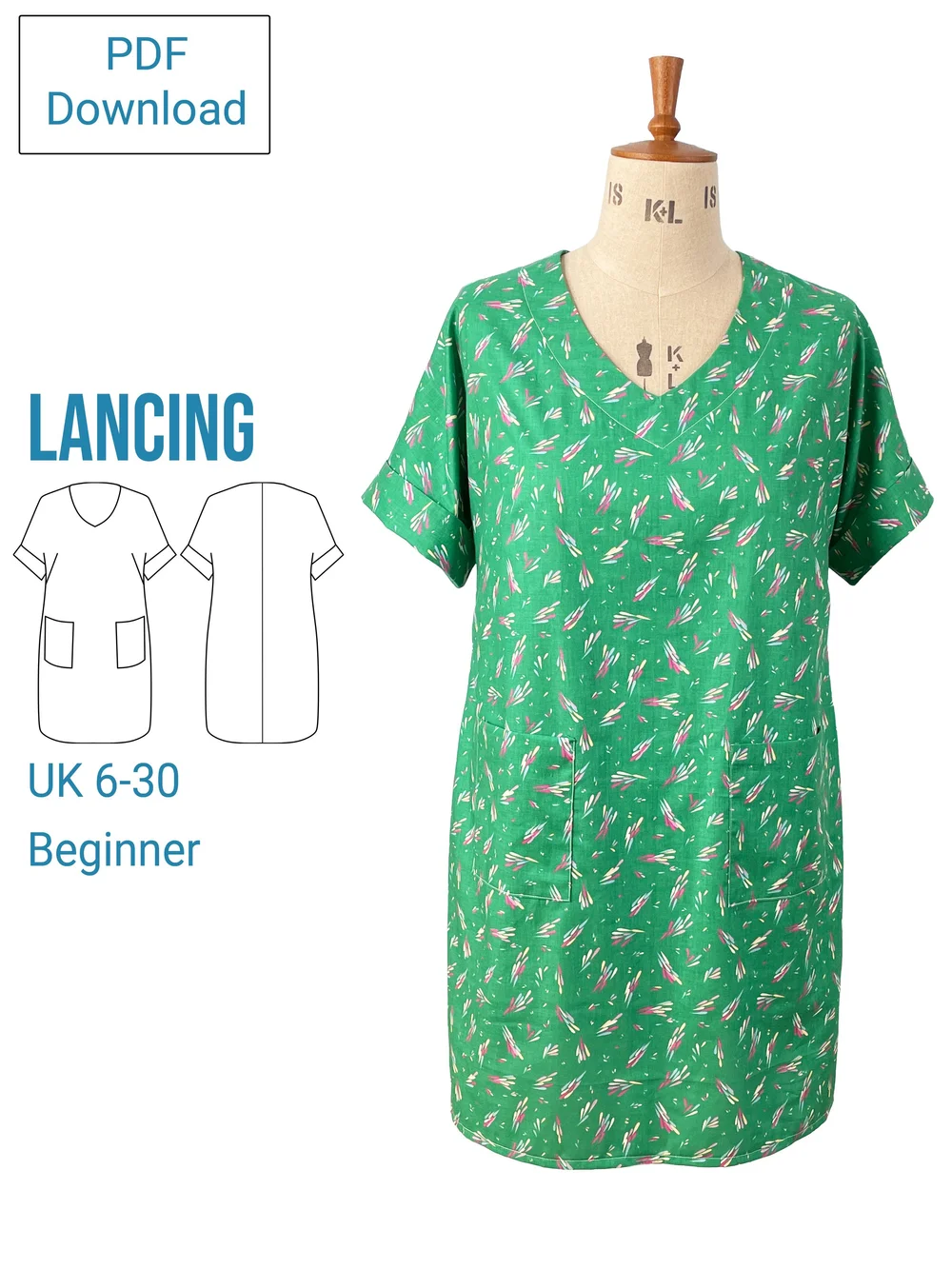 Framfield Dress PDF Sewing Pattern — Sussex Seamstress Sewing Patterns