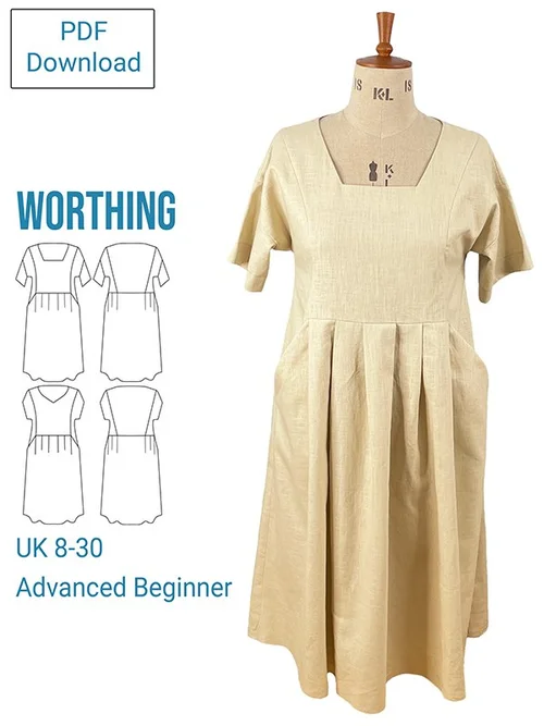 PDF — Sewing Patterns and Dressmaking Kits with Fabric and Notions ...