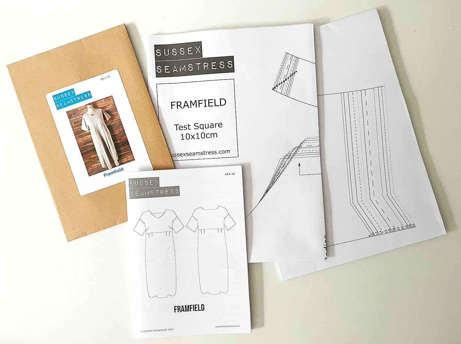 What You Get — Sussex Seamstress Sewing Patterns