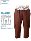 Barnham Womens Trousers PDF Sewing Pattern — Sussex Seamstress Sewing ...