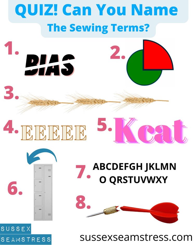 Sewing Quiz! - Just For Fun — Sussex Seamstress Sewing Patterns
