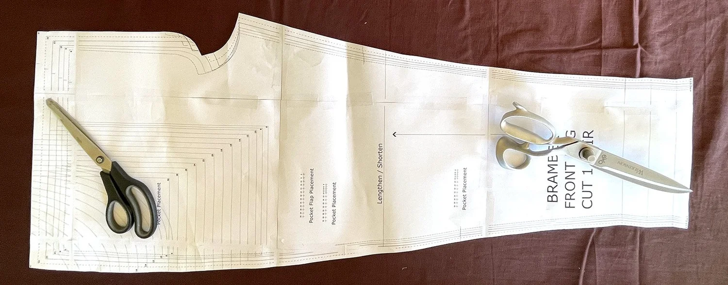 How to Lengthen a Trousers/Pants Pattern — Sussex Seamstress Sewing ...