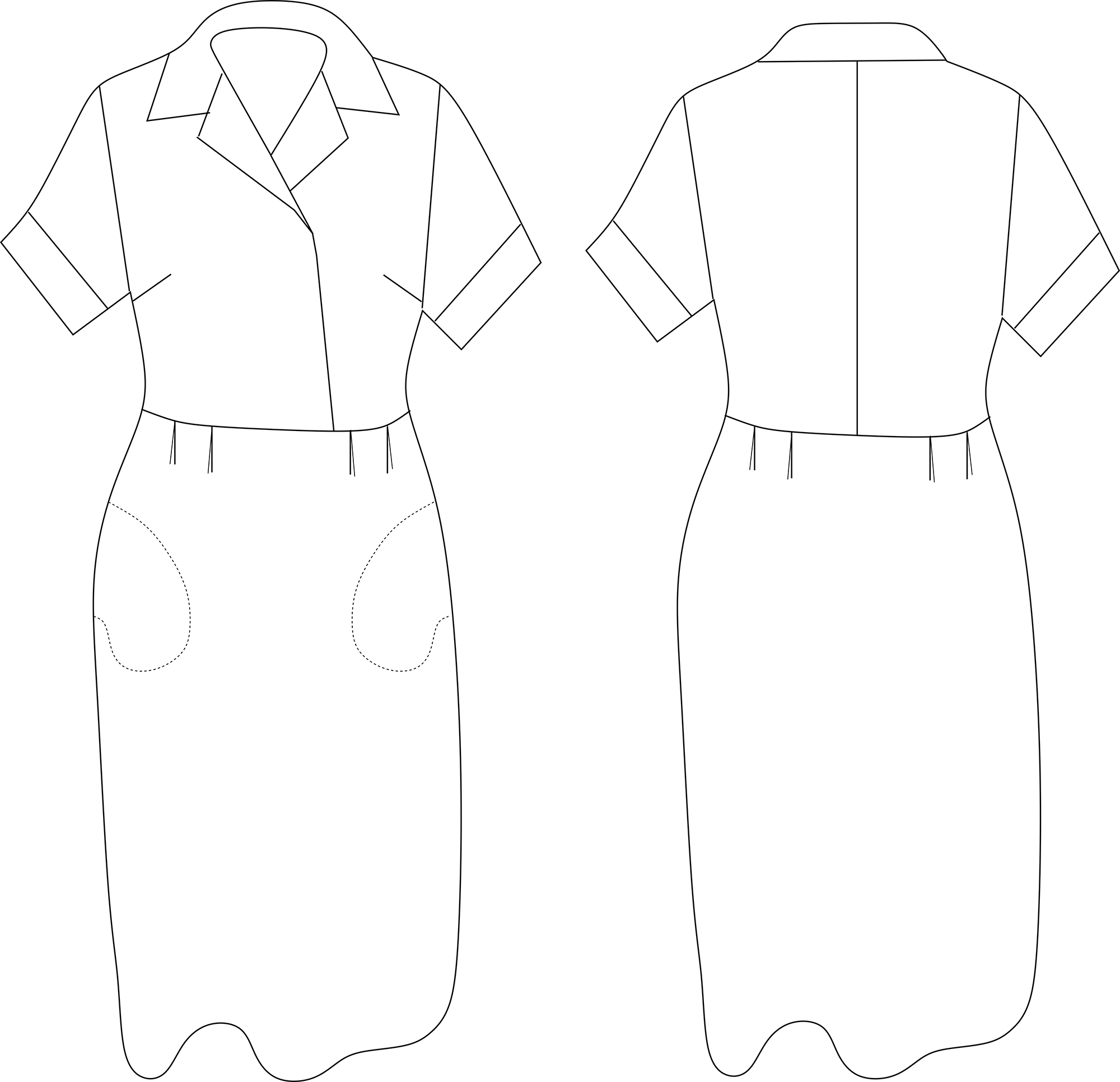 Streat Dress PDF Sewing Pattern — Sussex Seamstress Sewing Patterns