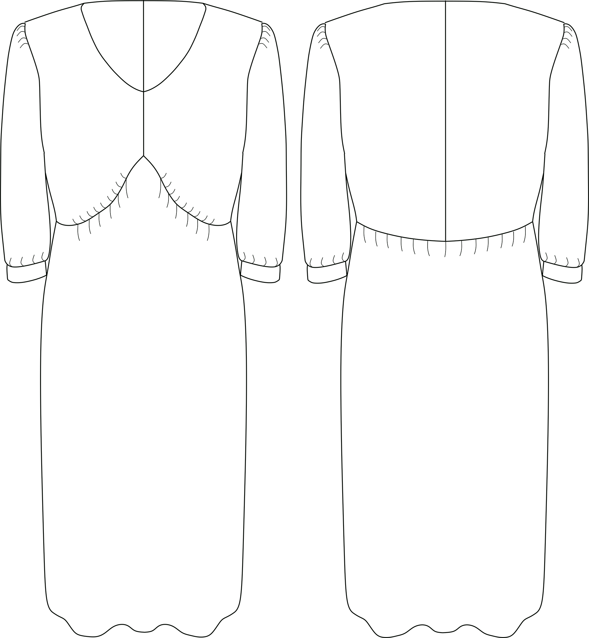 Eastergate Women's Dress PDF Sewing Pattern, Sizes 6-30 — Sussex ...