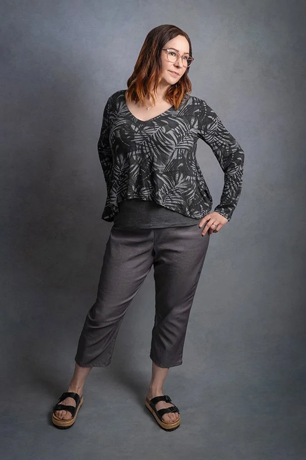 Rye Women's Jacket Sewing Pattern, with Pockets, ideal for Heavy Linens ...