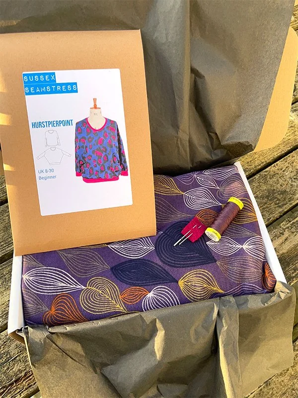 Sewing Patterns and Dressmaking Kits with Fabric and Notions — Sussex ...