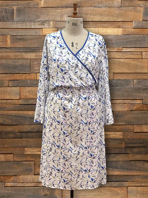 Framfield V Neck Dress Sewing Pattern with Pockets, Sizes 8-30 — Sussex ...