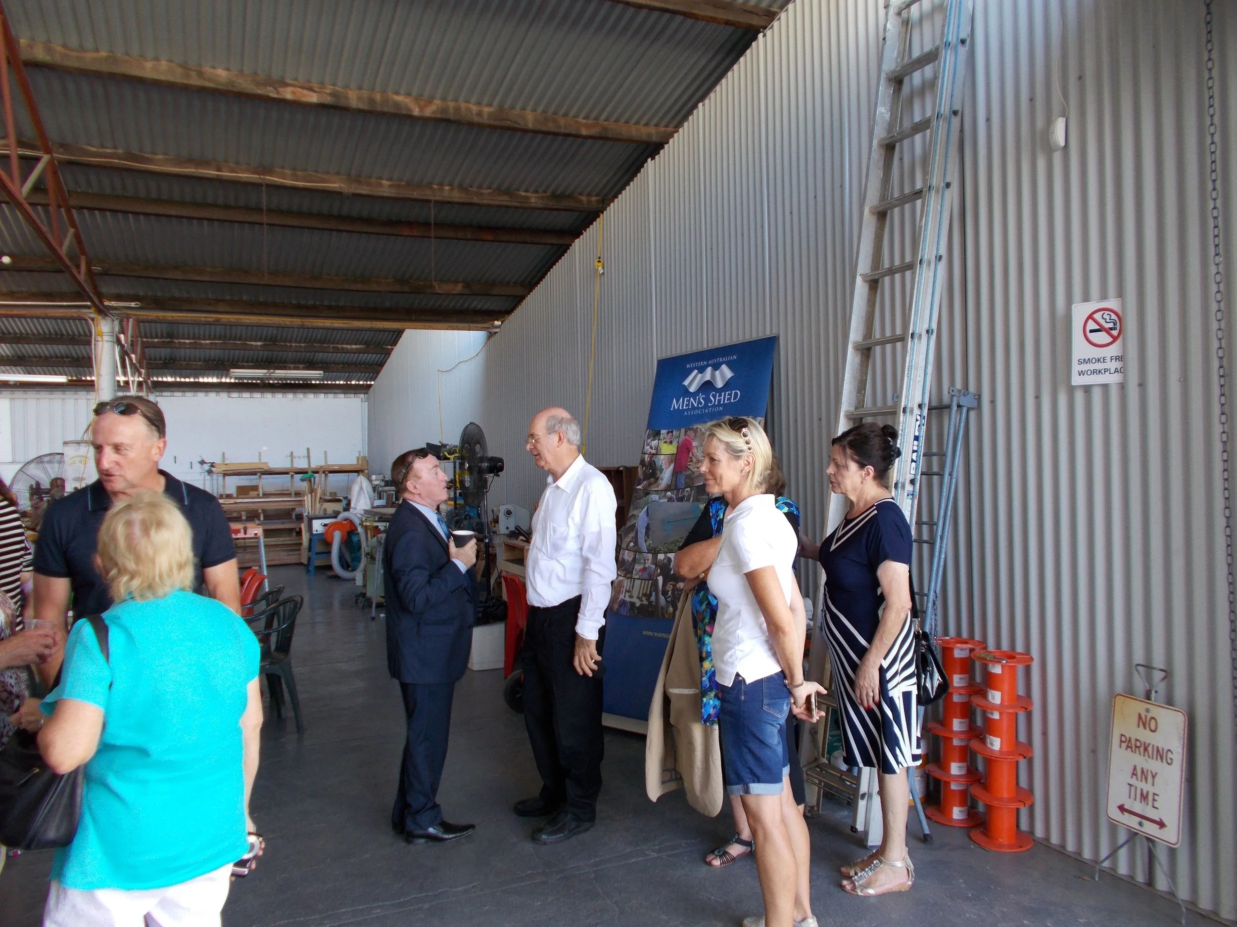 People Who Visit The Shed — Belmont Men's Shed