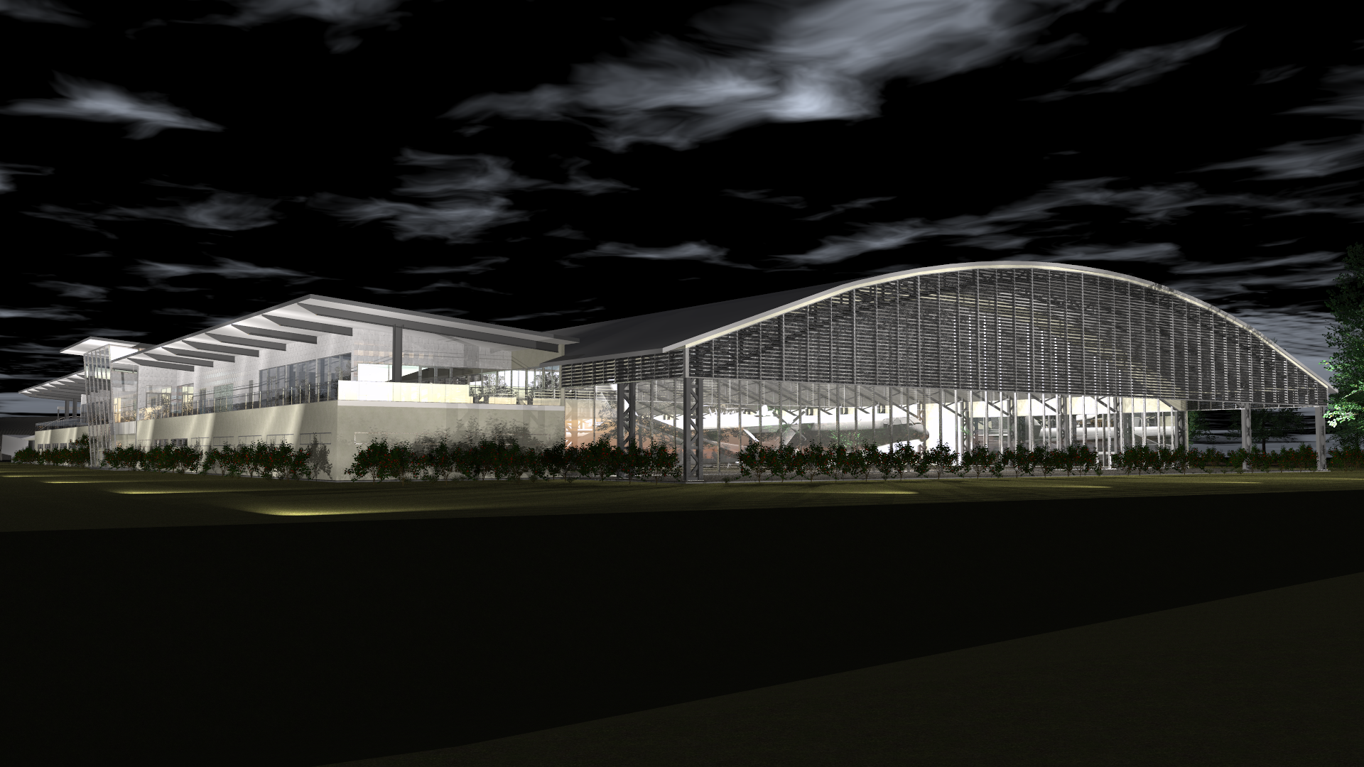 Darwin Aviation Museum redevelopment. — in4D