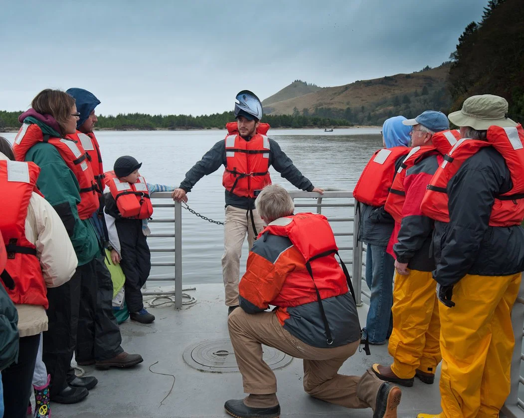 Salmon River Estuary - Pontoon Boat Tour — UNESCO Cascade Head ...