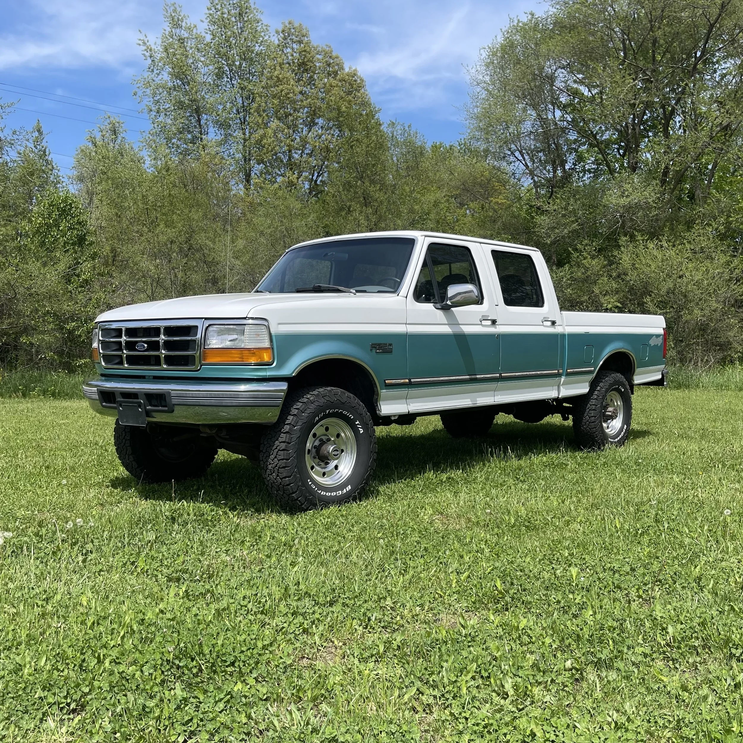 Lifted 1996 Ford F250