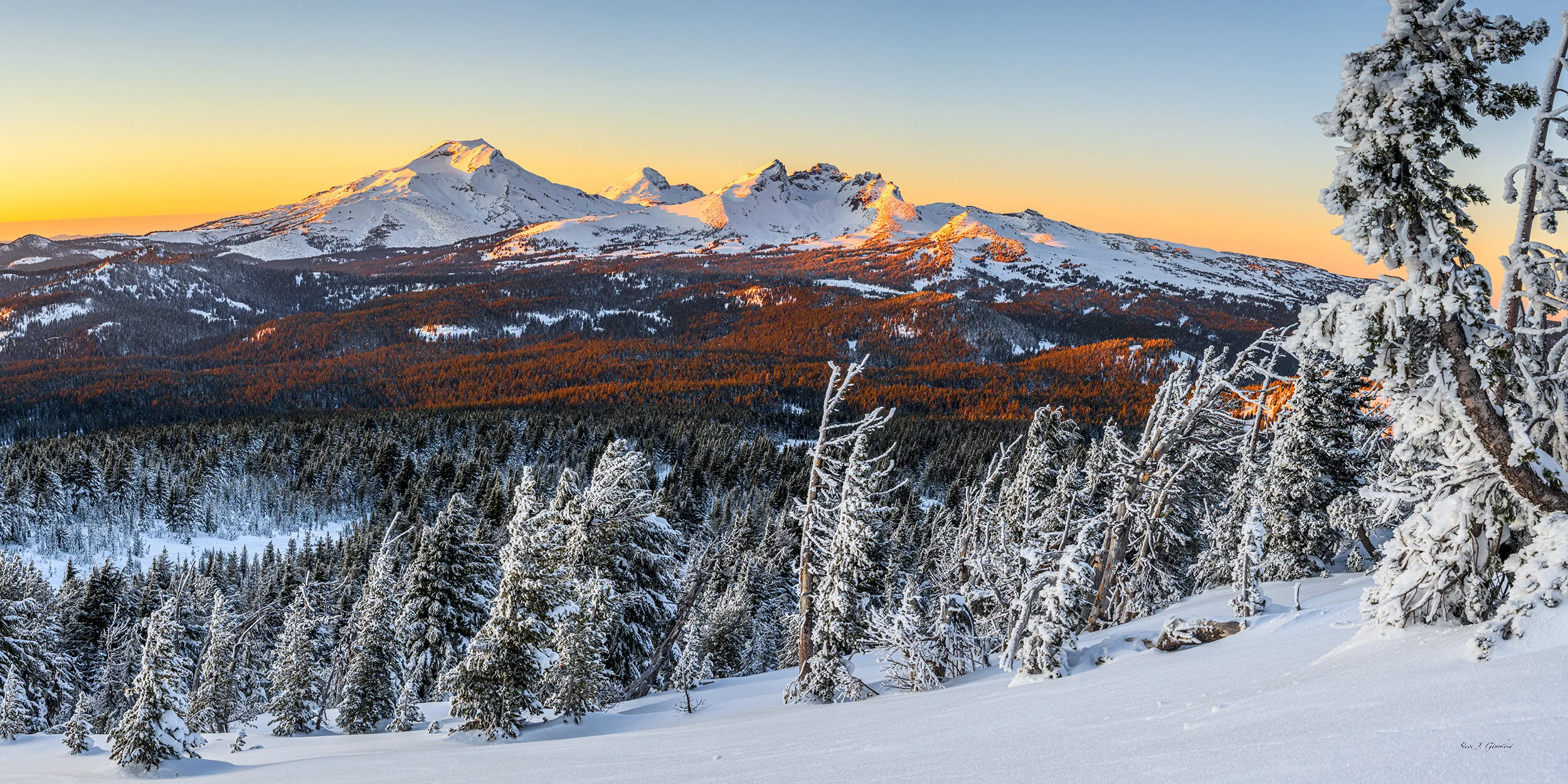 Winter Solstice Sunset II Fine Art Photo Print | Steve J. Giardini ...