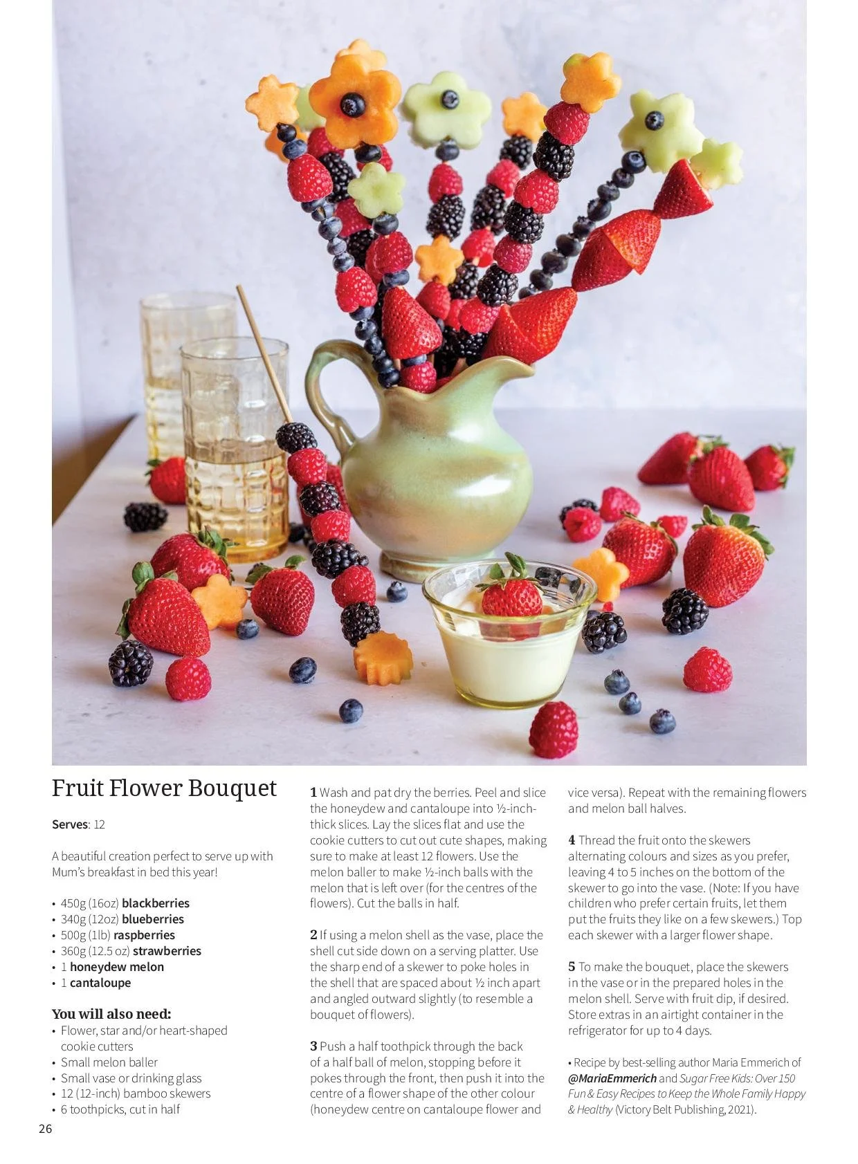 Sugar Free Kids Recipe Shares in Plant Based Magazine — Victory Belt