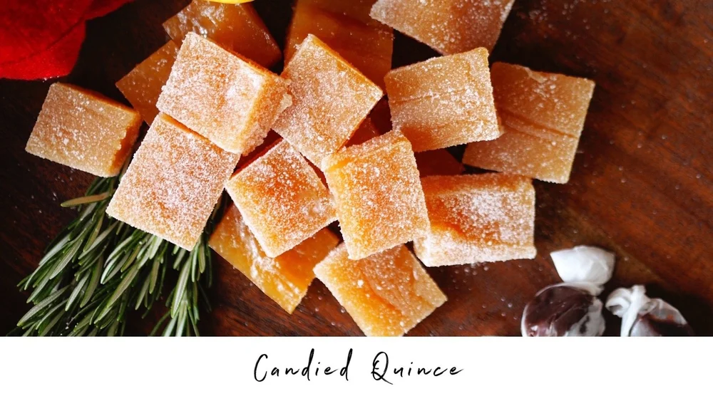 Candied Quince | A Holiday Treat — Gretchen at home