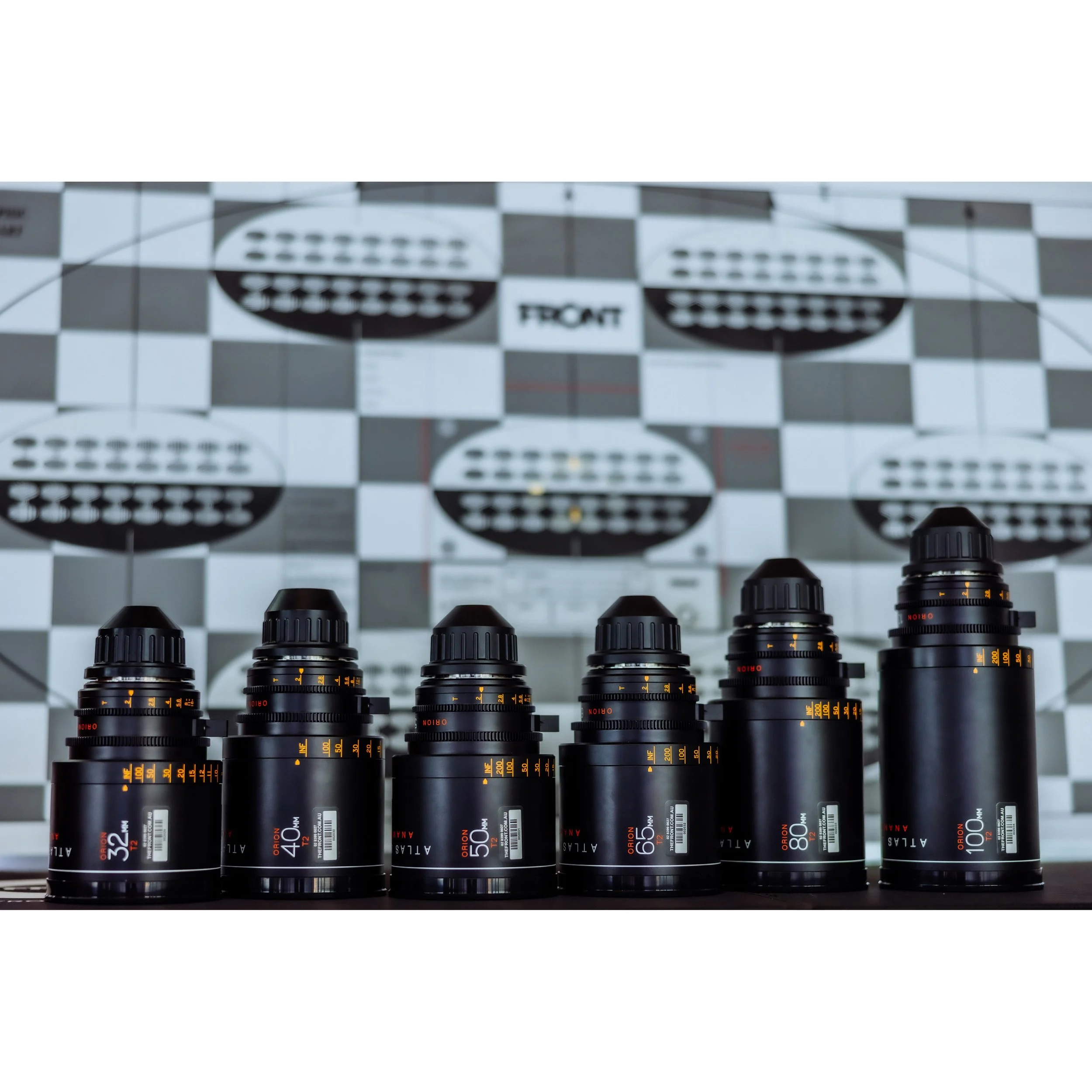 Atlas Lens Co Orion Series Silver Edition Anamorphic 6 Lens Kit Hire ...