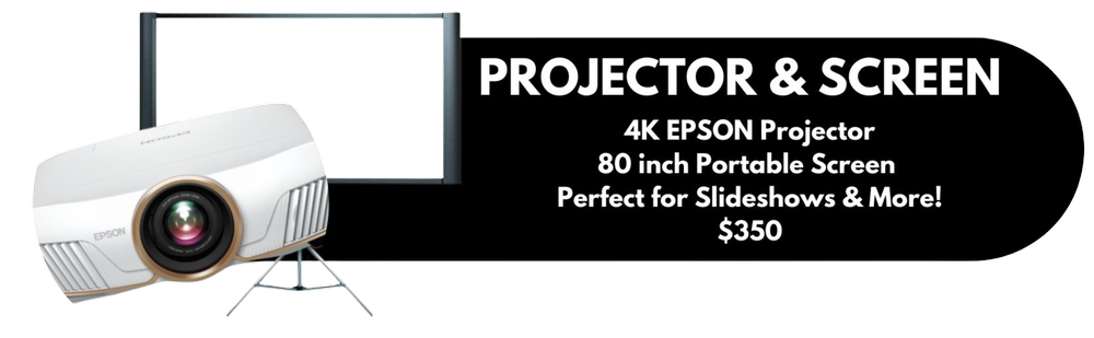 Projector & Screen | Enhance Events Now – Discover Quality Projector ...