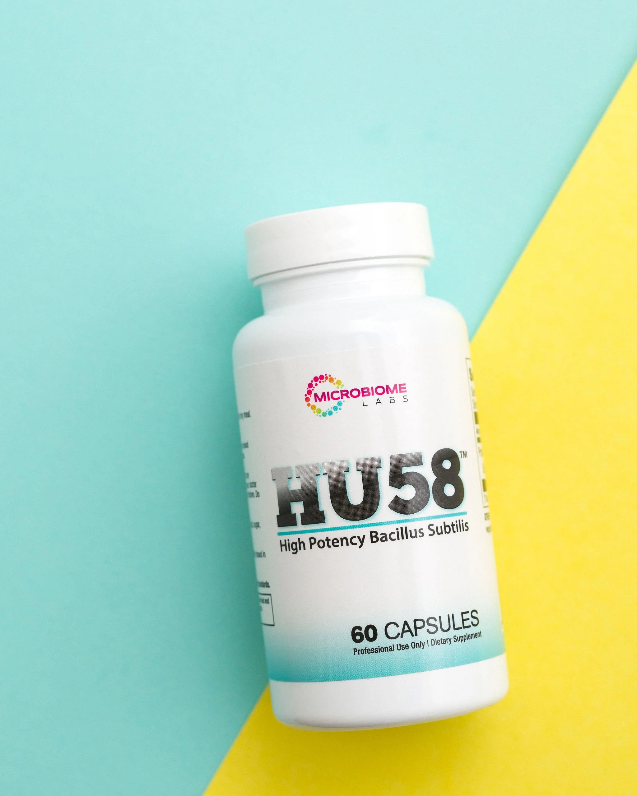 HU58™ High Potency Bacillus Subtilis Probiotic | Microbiome Labs ...