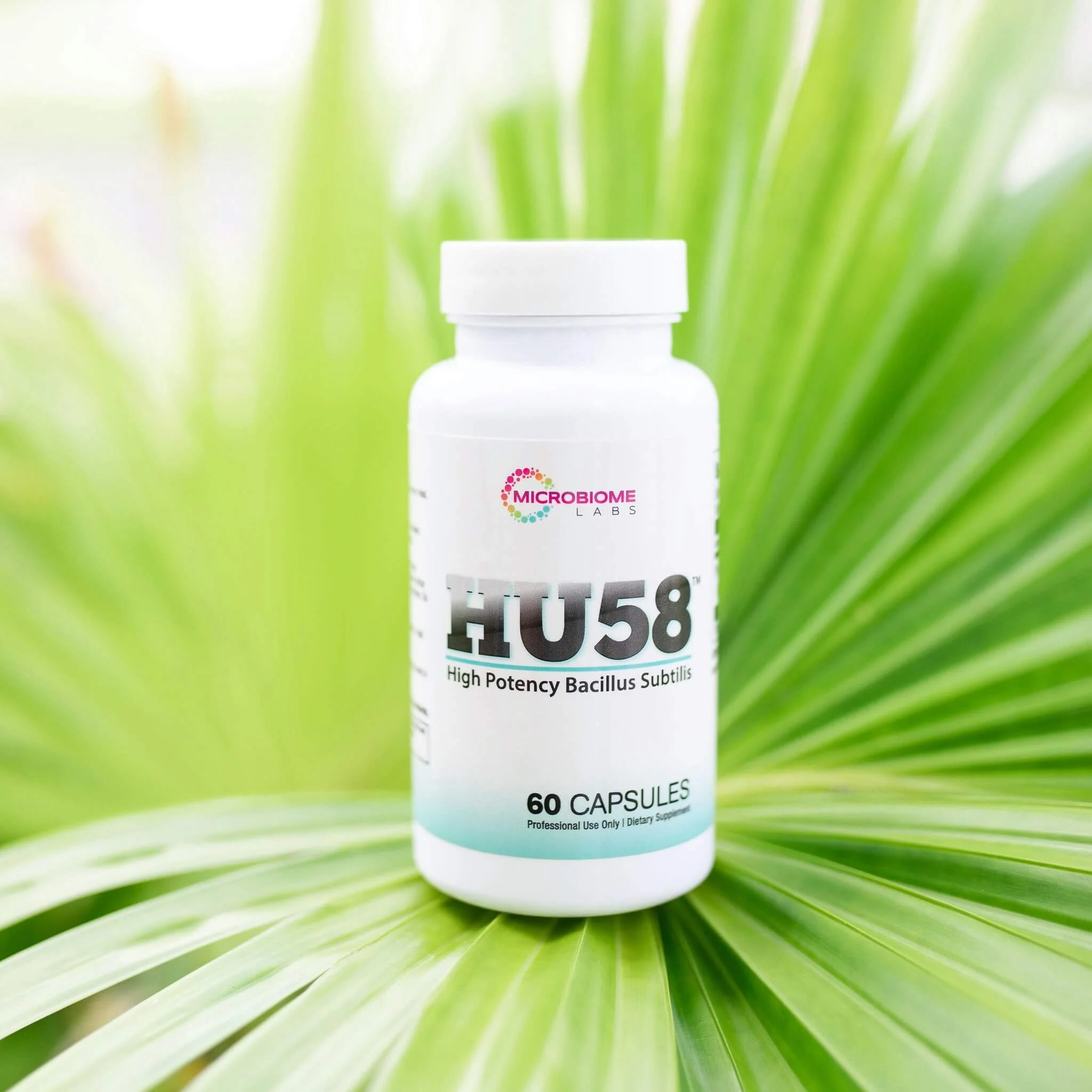 HU58™ High Potency Bacillus Subtilis Probiotic | Microbiome Labs ...