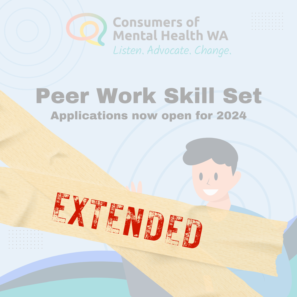 Applications now open for the Peer Work Skill Set 2024 — WA Peer Supporters' Network