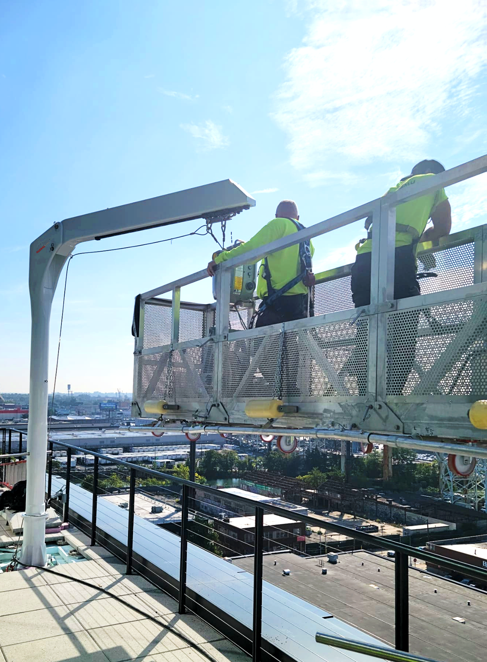 Super lightweight davits — GLOBAL BMU