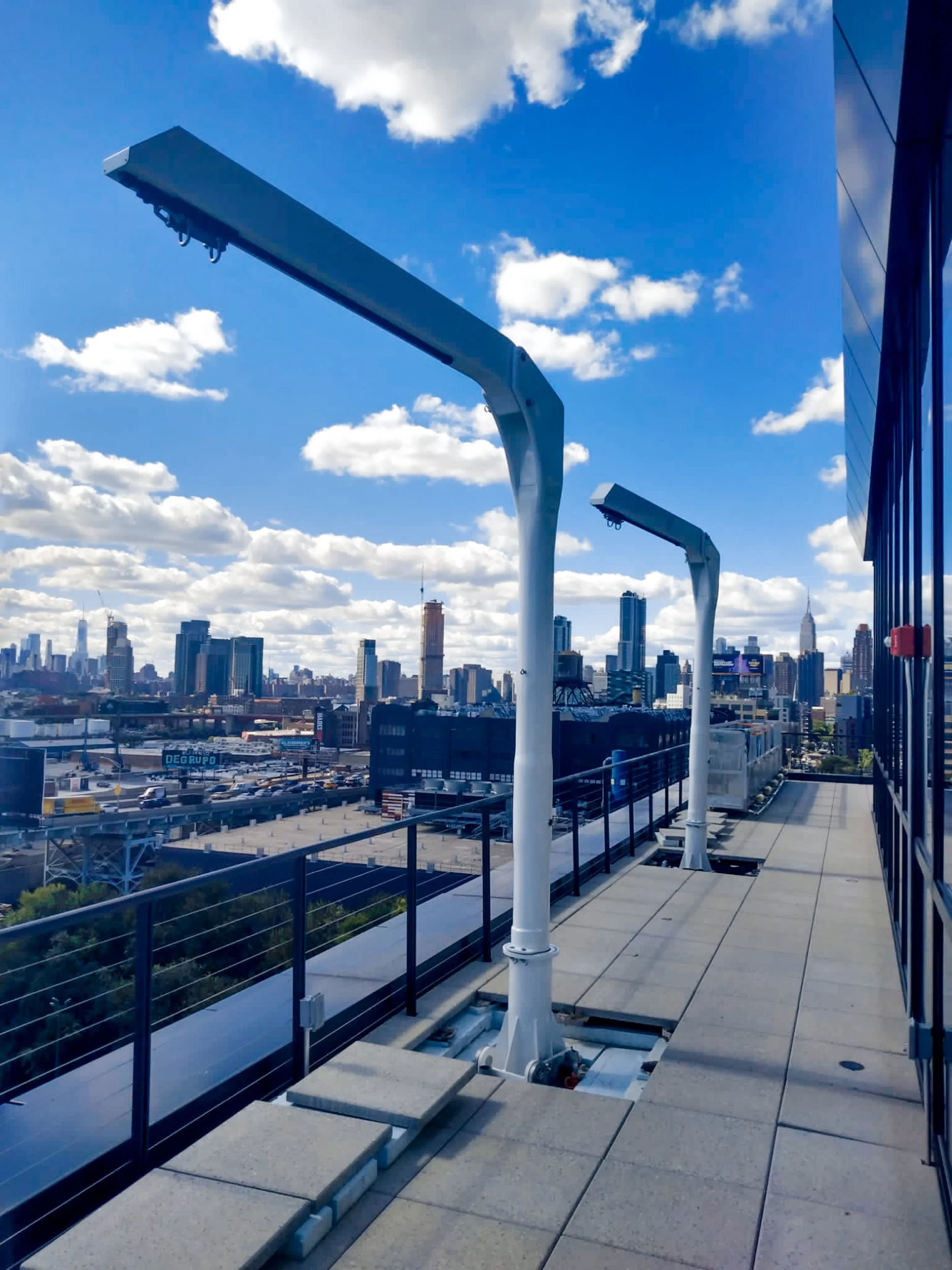 CARBON FIBER SUPER LIGHT WEGHT DAVITS — GLOBAL BMU