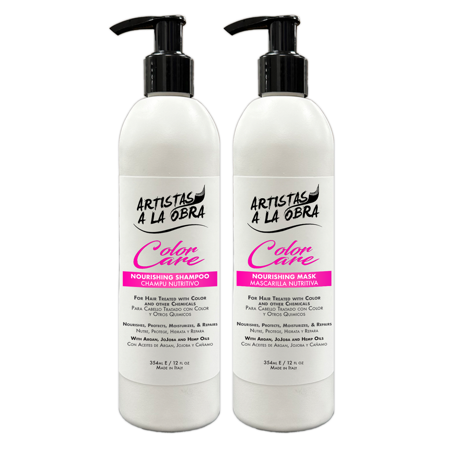 Color Care Shampoo and Mask — Artistas A la Obra