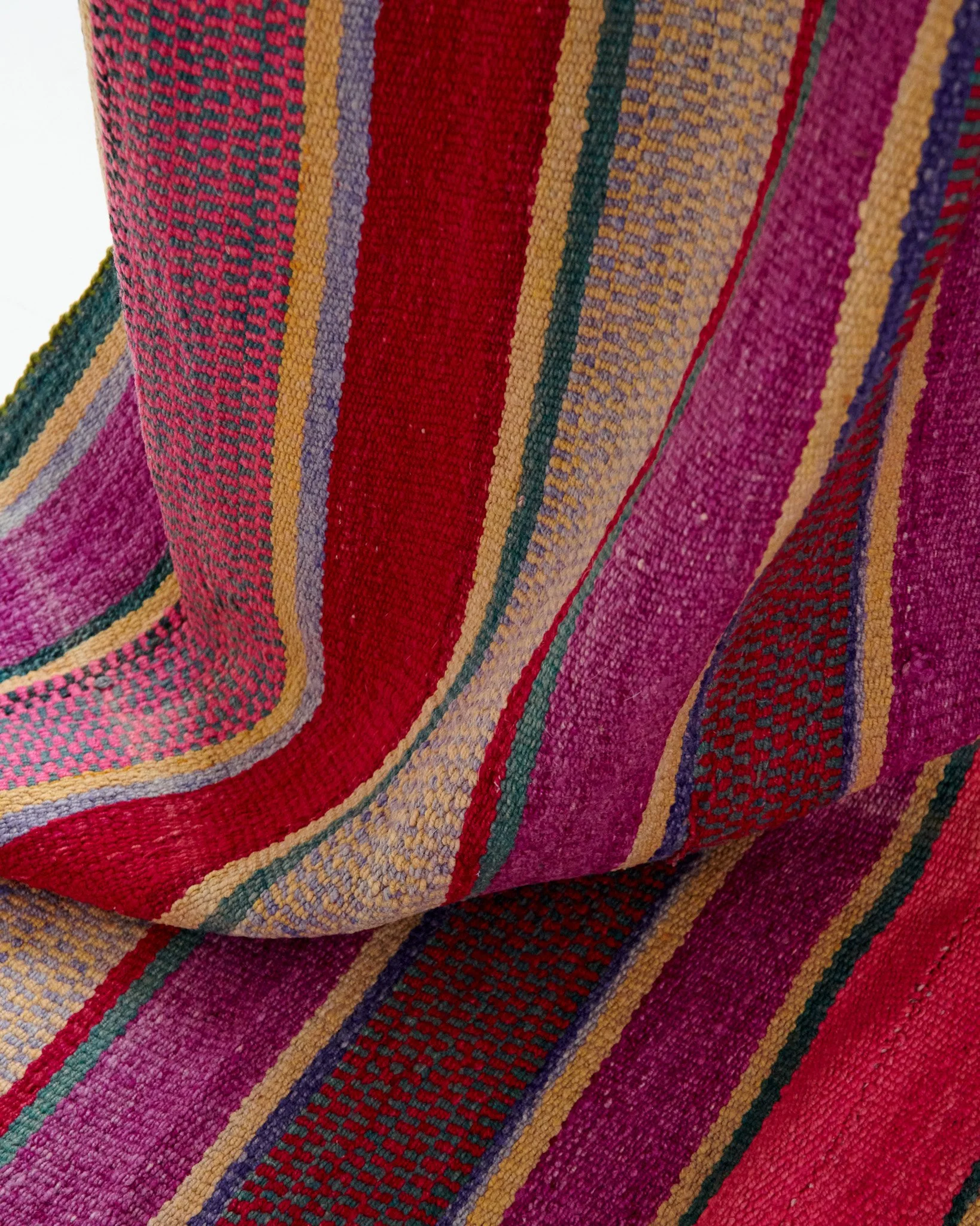 Coco Unique Cream Rug | Handmade and Sustainably Sourced in Peru | Pink ...