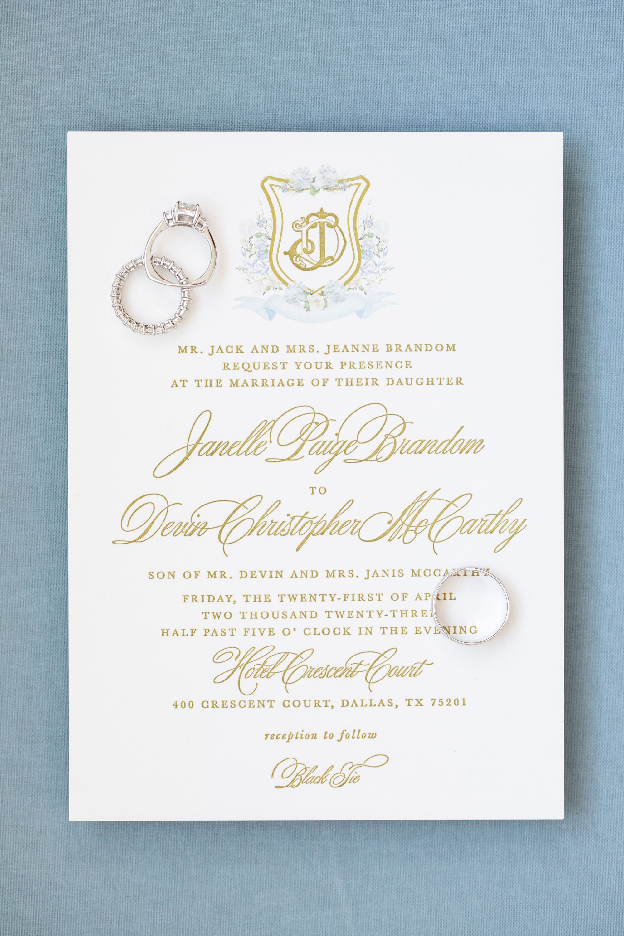 Janelle & Devin | Custom Watercolor Art & Wedding Stationery by Amber ...