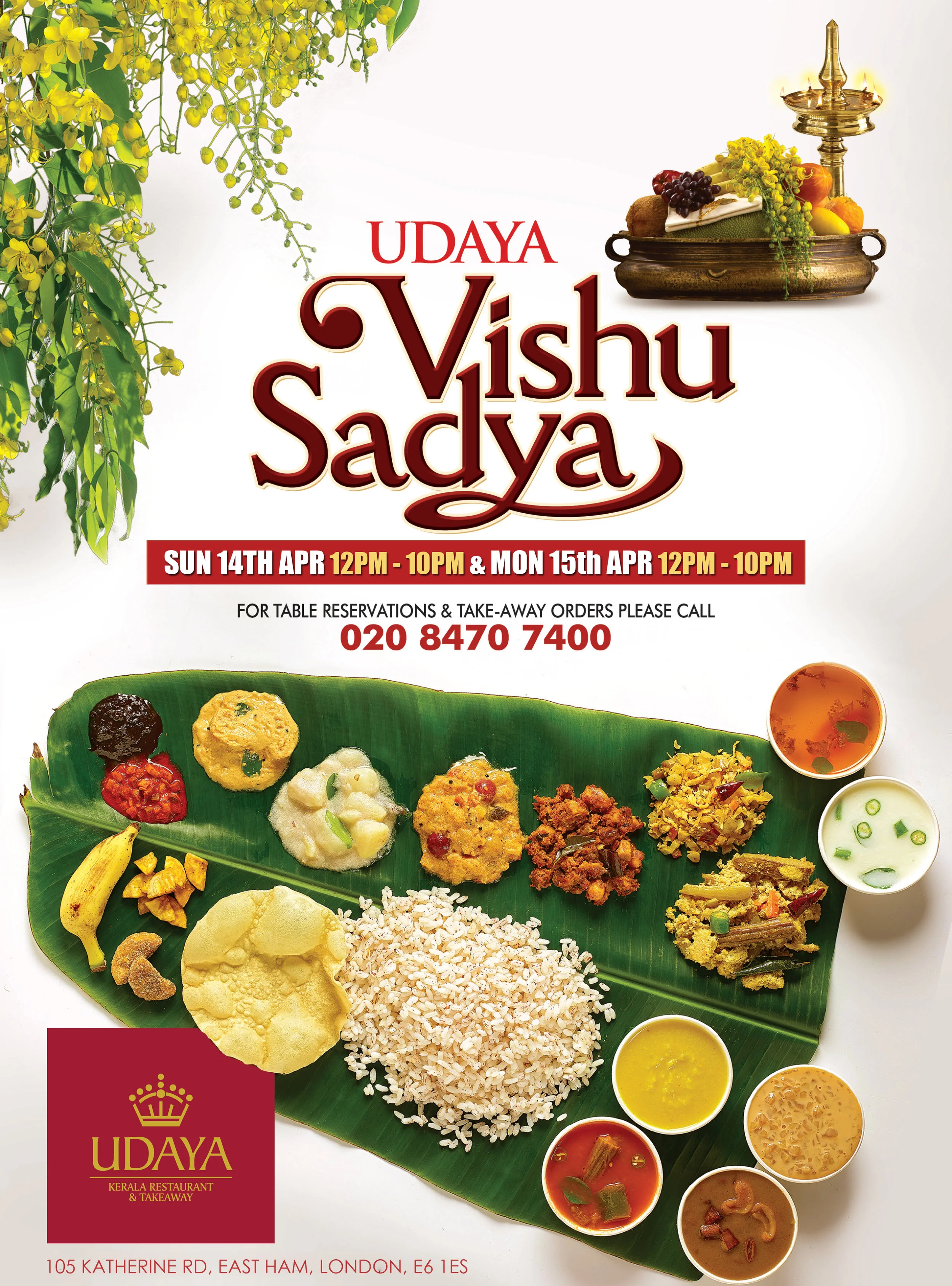 UDAYA - London's Premier Kerala Restaurant