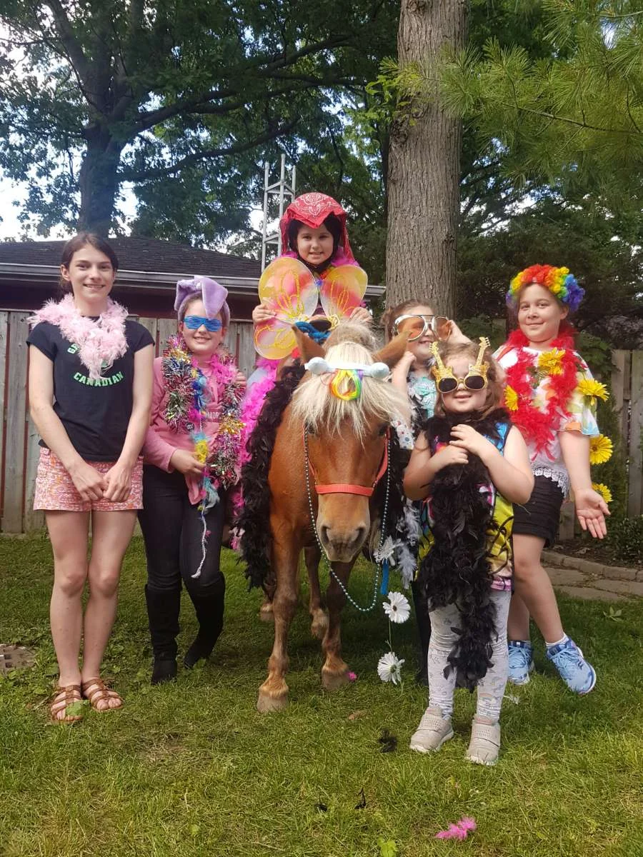 Deluxe Pony Party Package — Sarah Parks Horsemanship