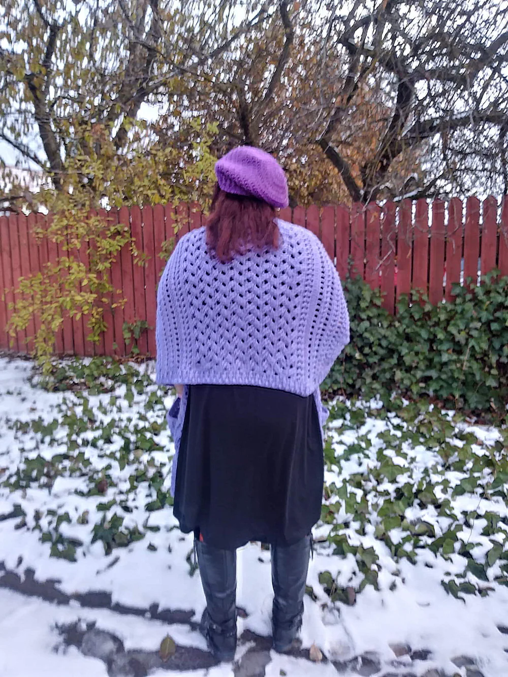 Ashley Pocket Shawl — Ravin Sekai Designs