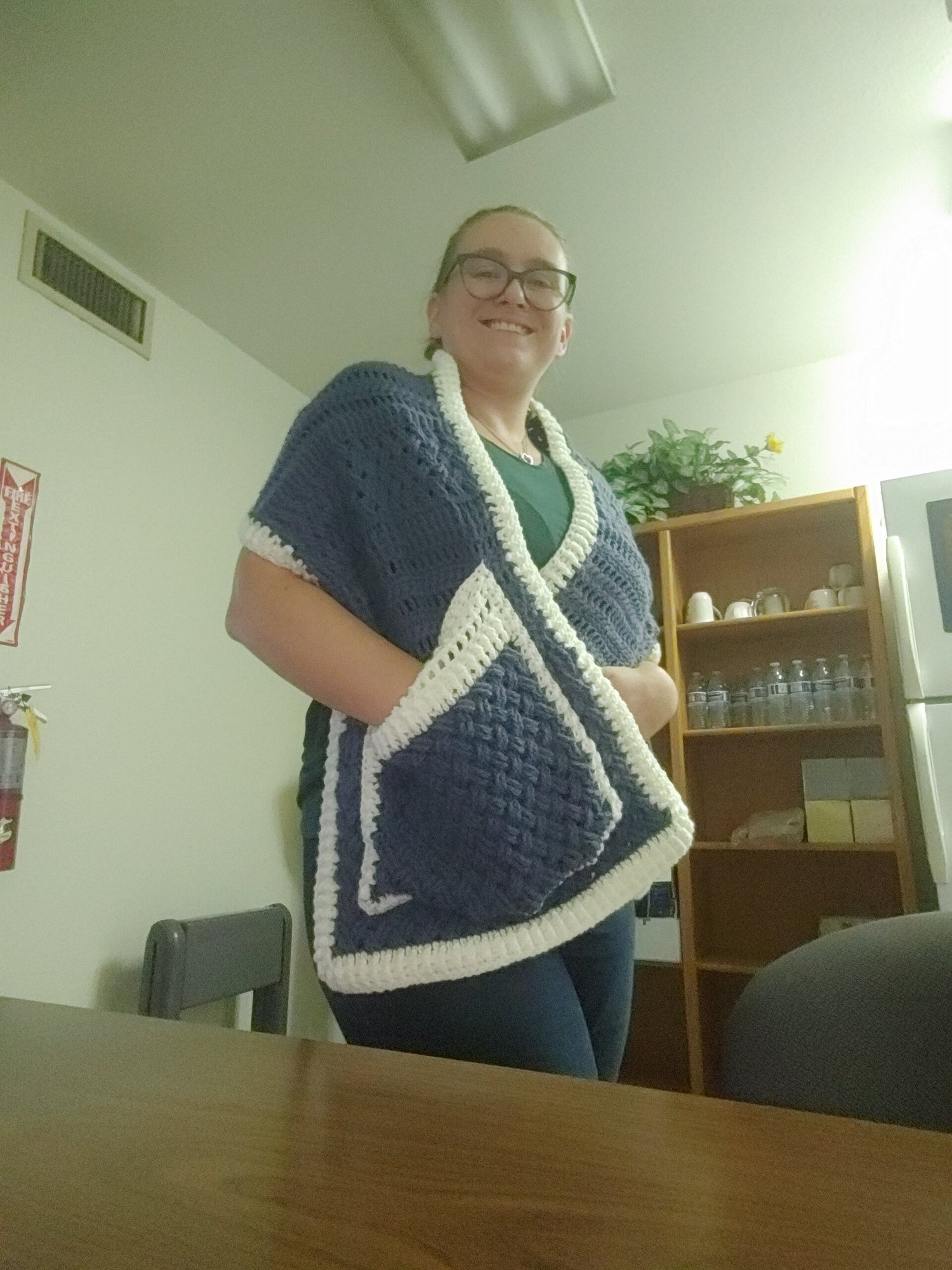Ashley Pocket Shawl — Ravin Sekai Designs