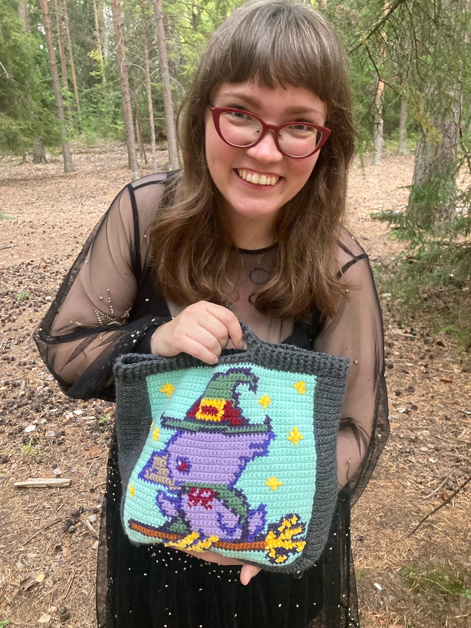 Winged Wizard Treat Bag — Ravin Sekai Designs