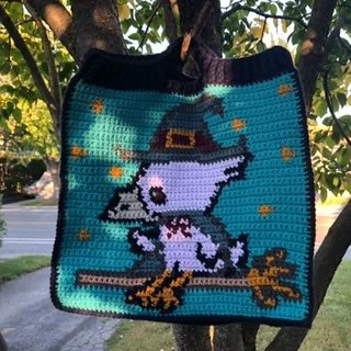 Winged Wizard Treat Bag — Ravin Sekai Designs