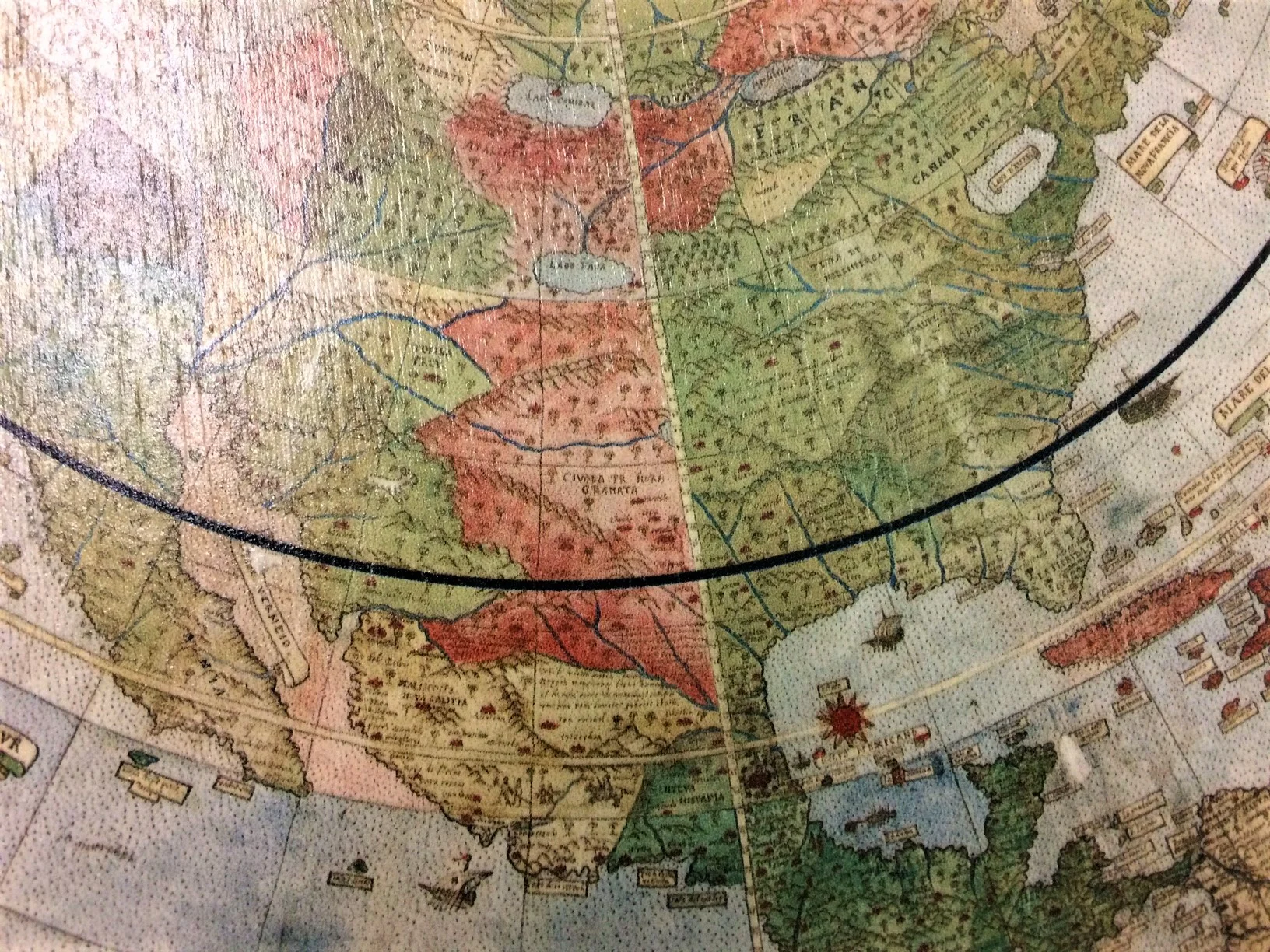 Monte's World Map — Wooden You Know