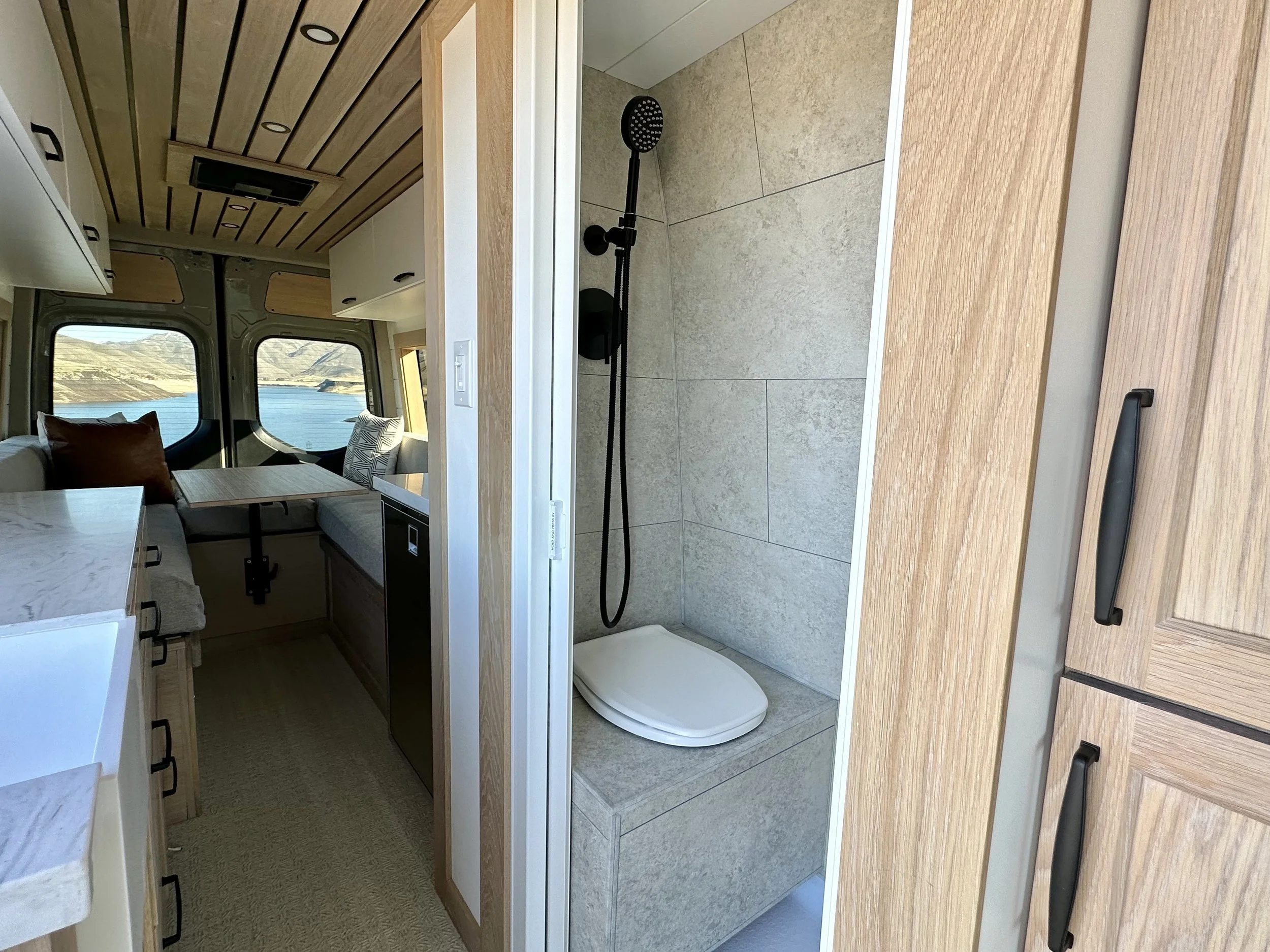 Beach House — Custom Crafted Vans | Luxury Custom Van Conversions