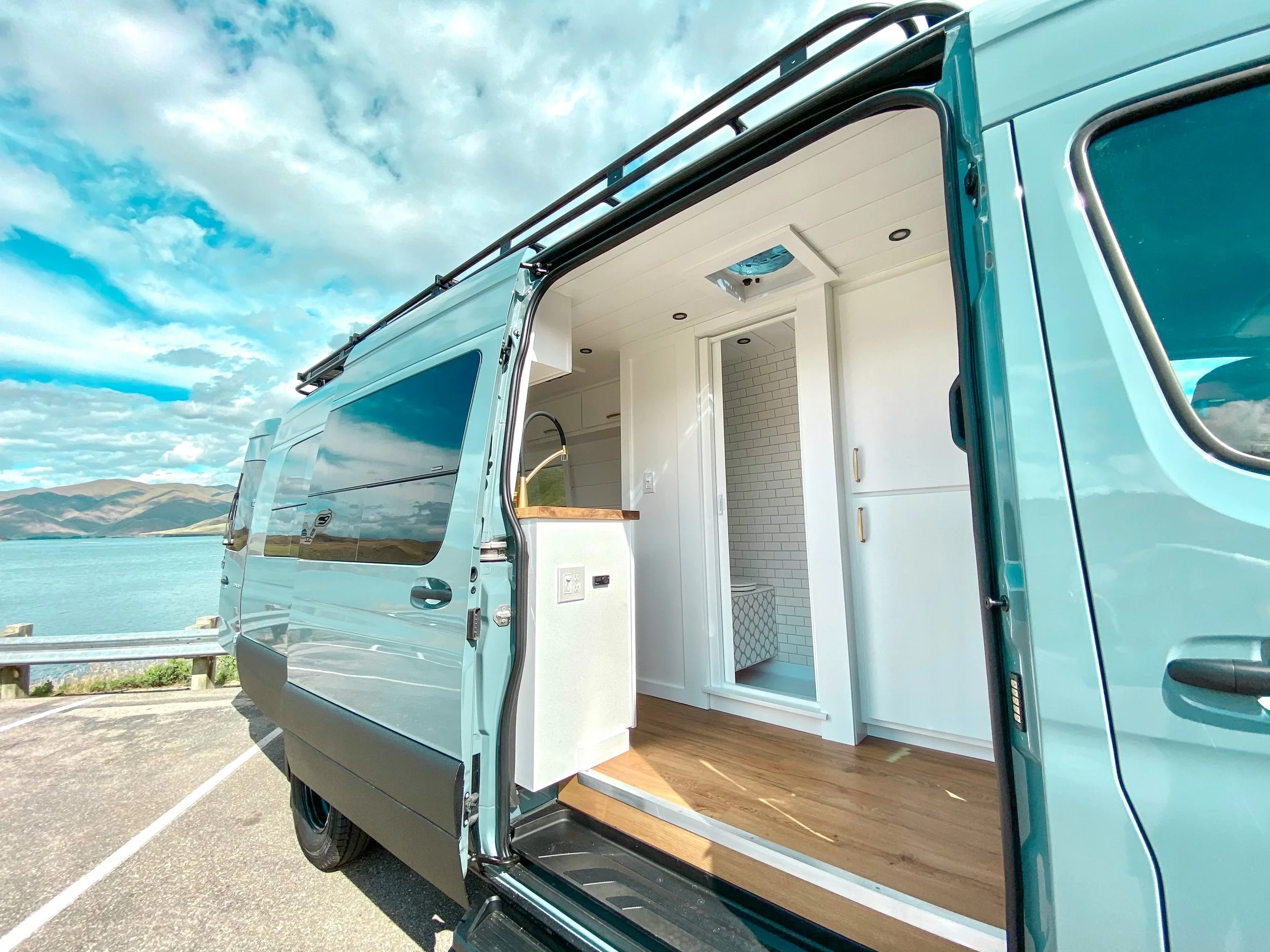 Beach House — Custom Crafted Vans | Luxury Custom Van Conversions