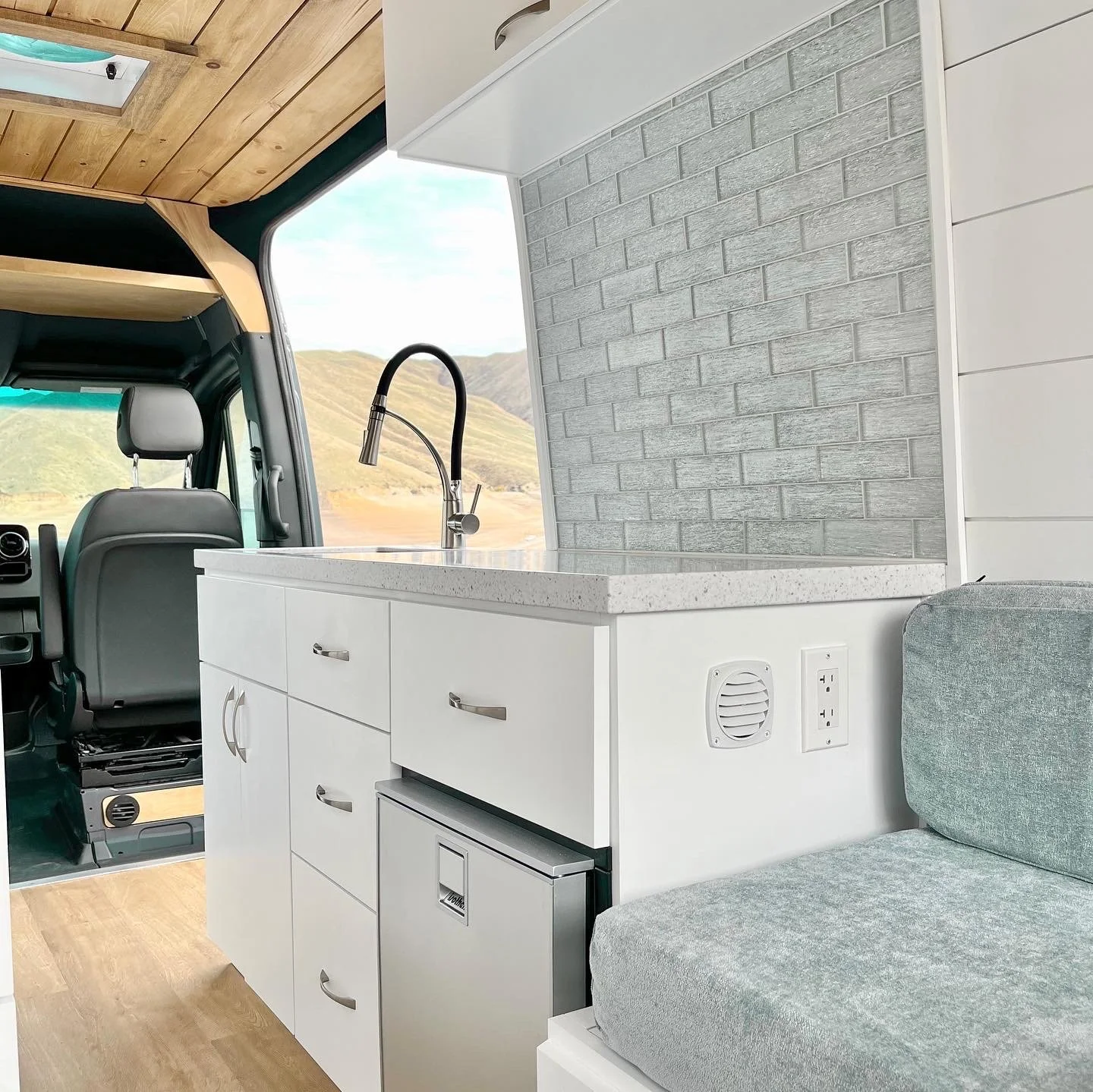 Beach House — Custom Crafted Vans | Luxury Custom Van Conversions