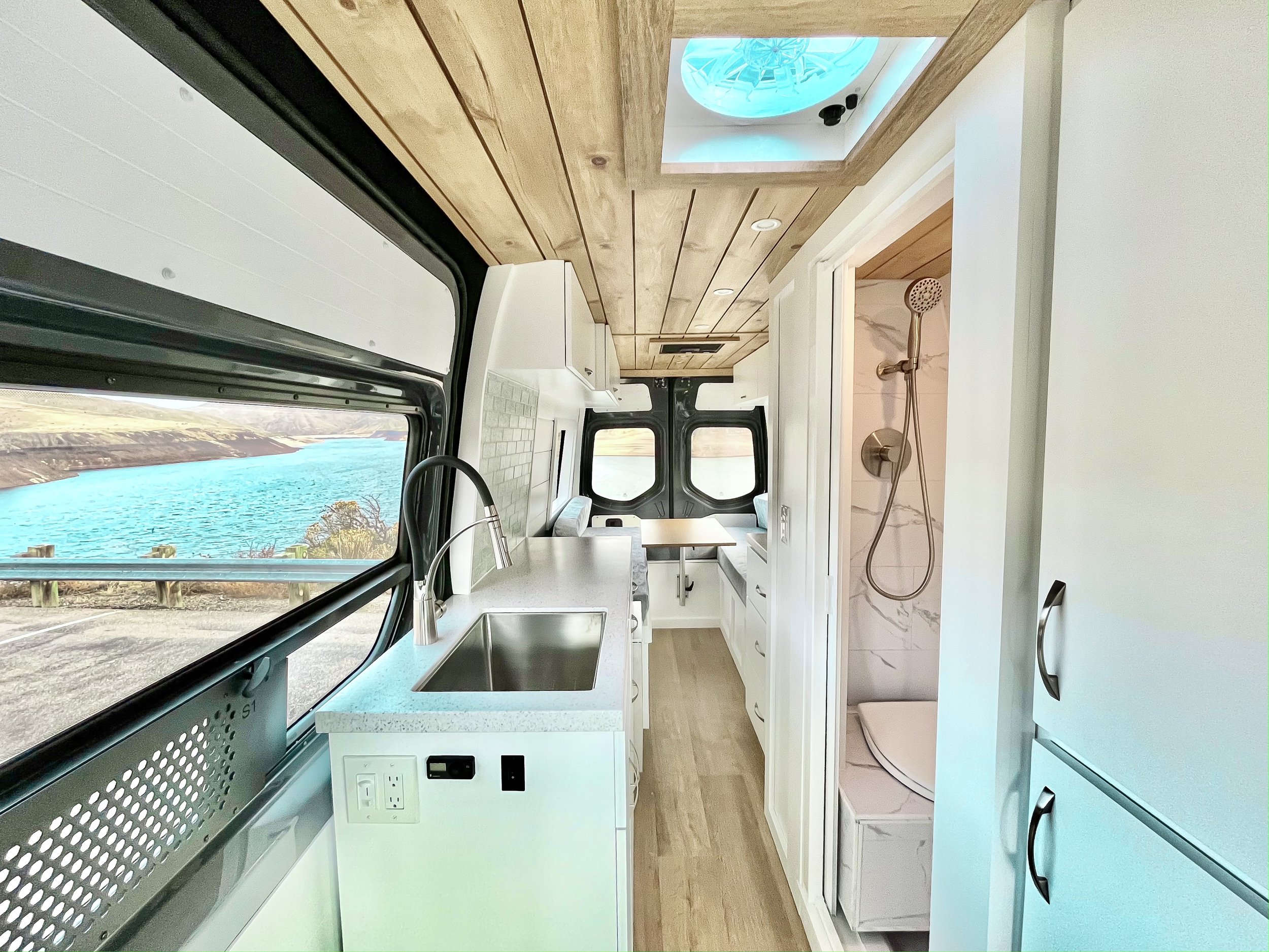 Beach House — Custom Crafted Vans | Luxury Custom Van Conversions