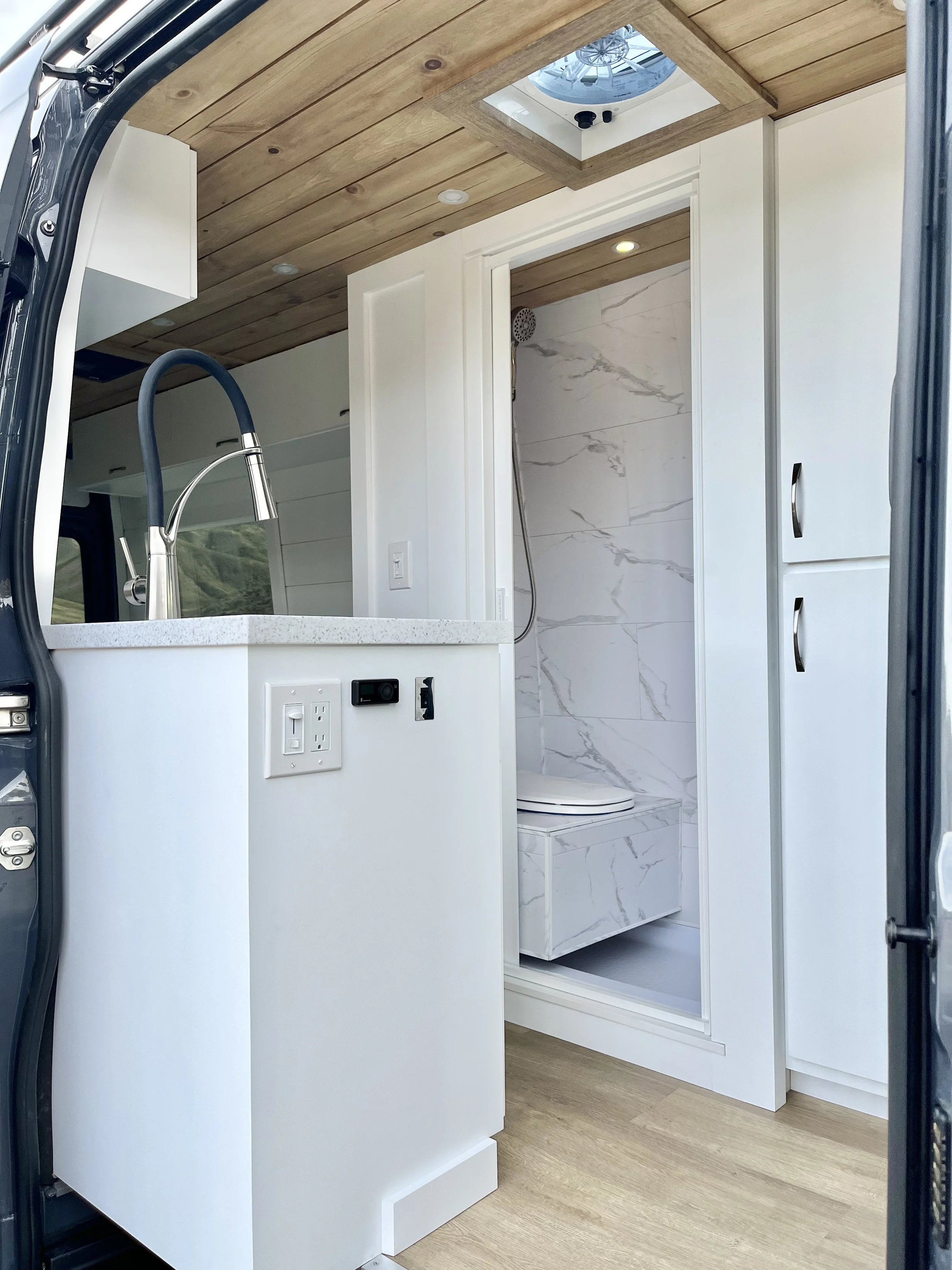 Beach House — Custom Crafted Vans | Luxury Custom Van Conversions