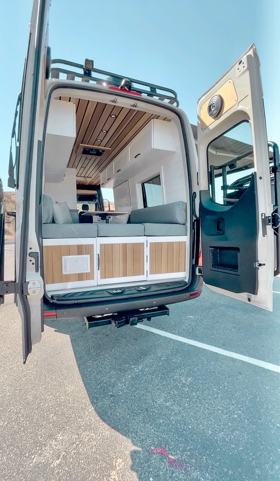 Beach House — Custom Crafted Vans | Luxury Custom Van Conversions