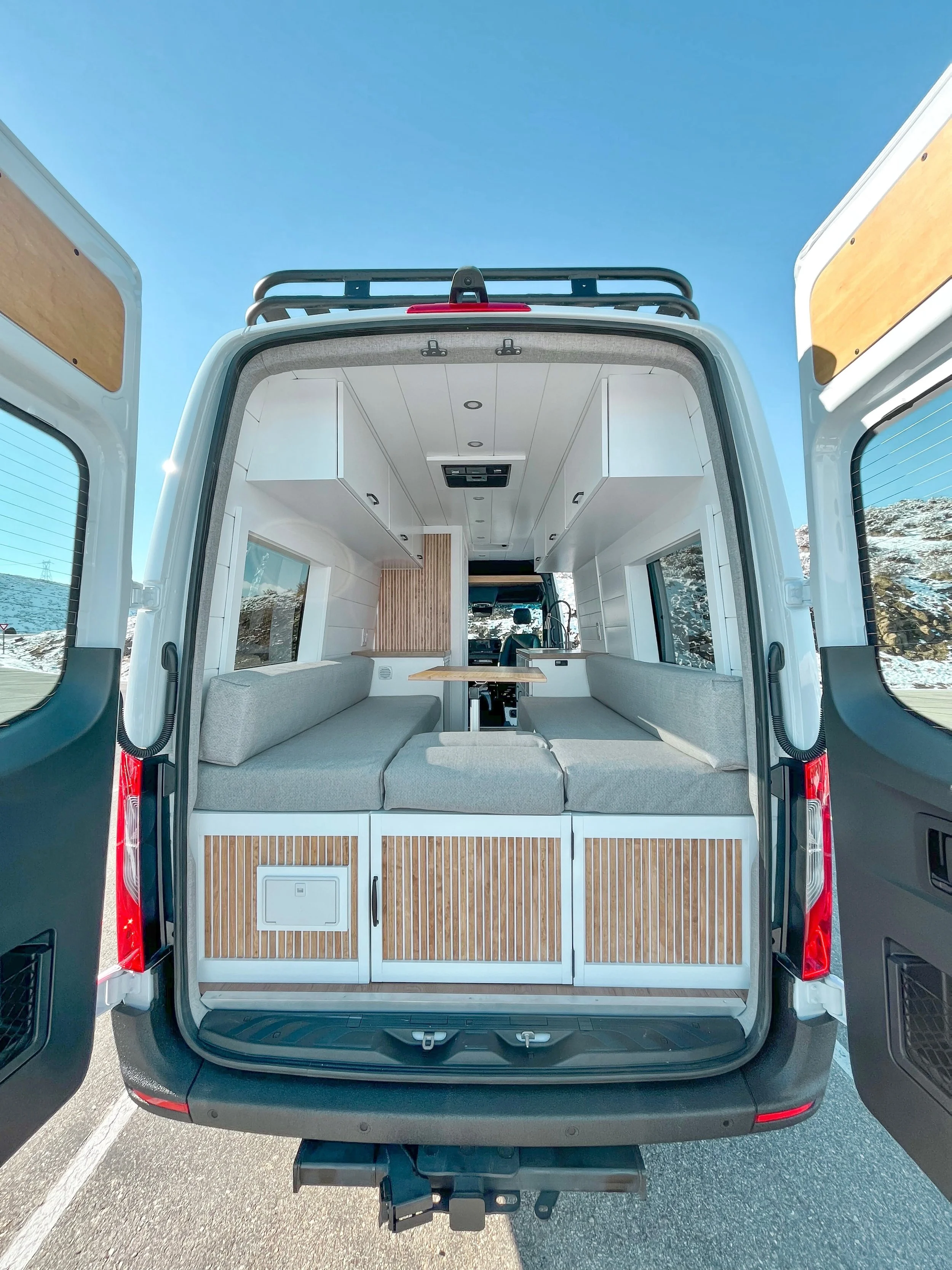 Beach House — Custom Crafted Vans | Luxury Custom Van Conversions