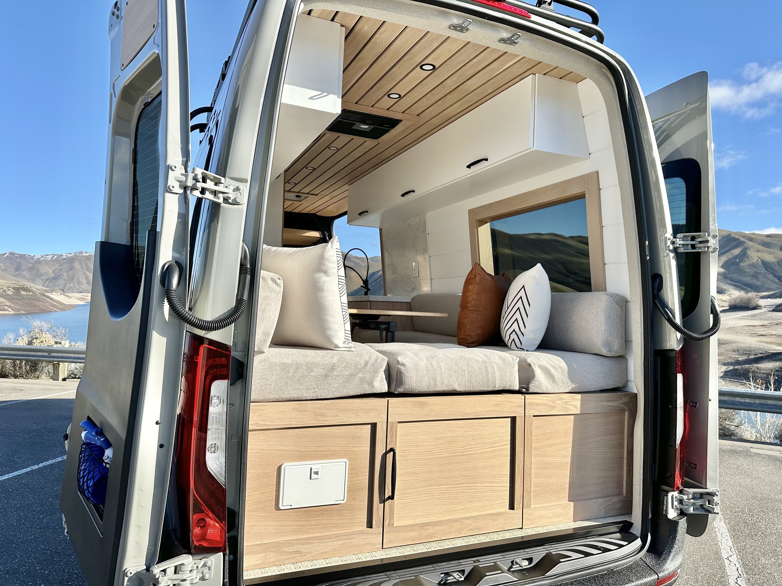 Beach House — Custom Crafted Vans | Luxury Custom Van Conversions