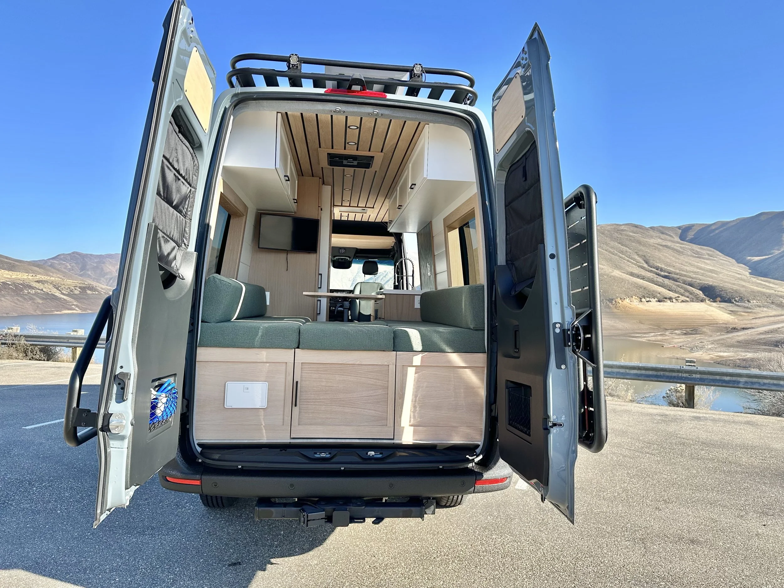 Beach House — Custom Crafted Vans | Luxury Custom Van Conversions