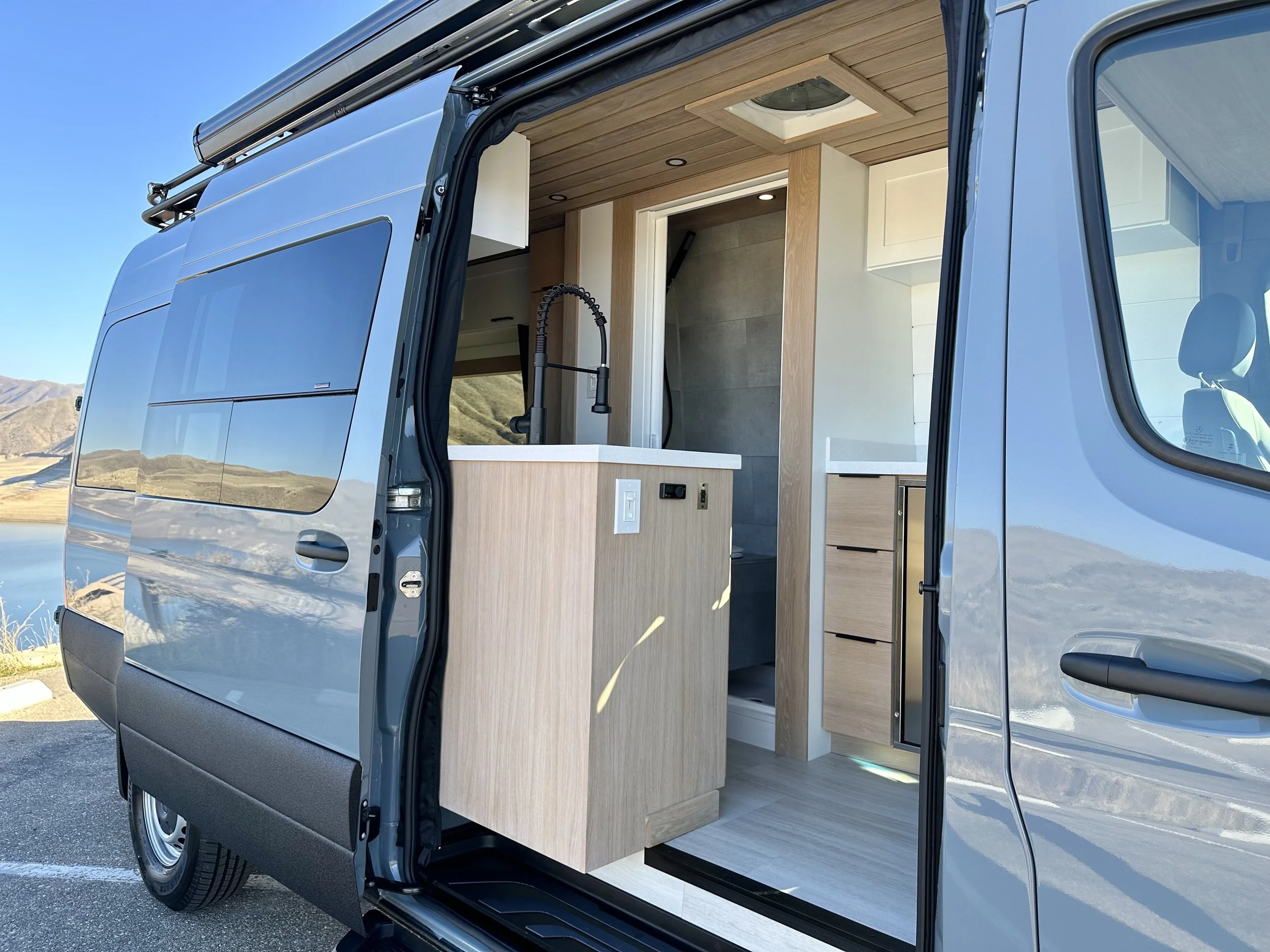 Beach House — Custom Crafted Vans | Luxury Custom Van Conversions