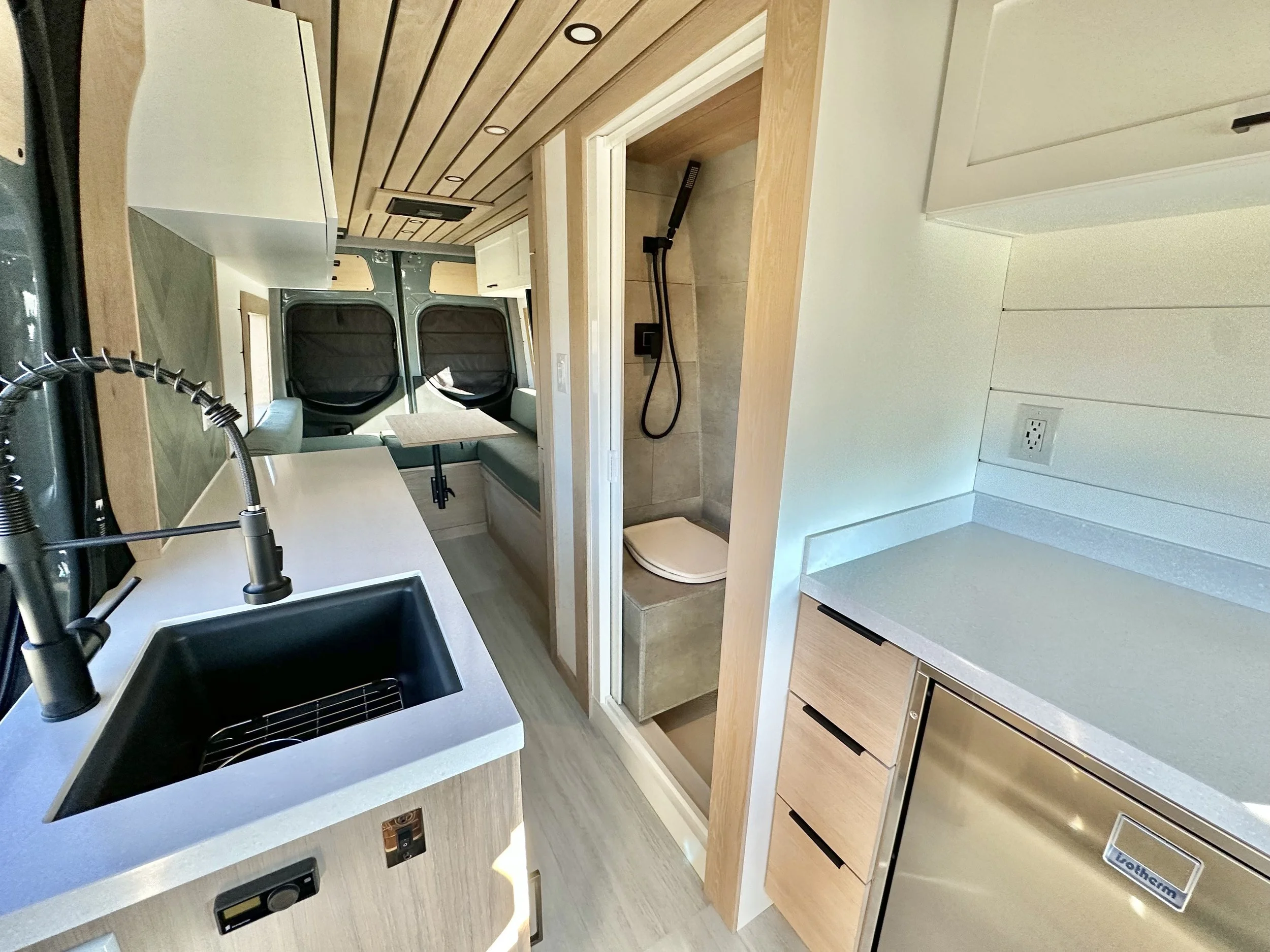 Beach House — Custom Crafted Vans | Luxury Custom Van Conversions